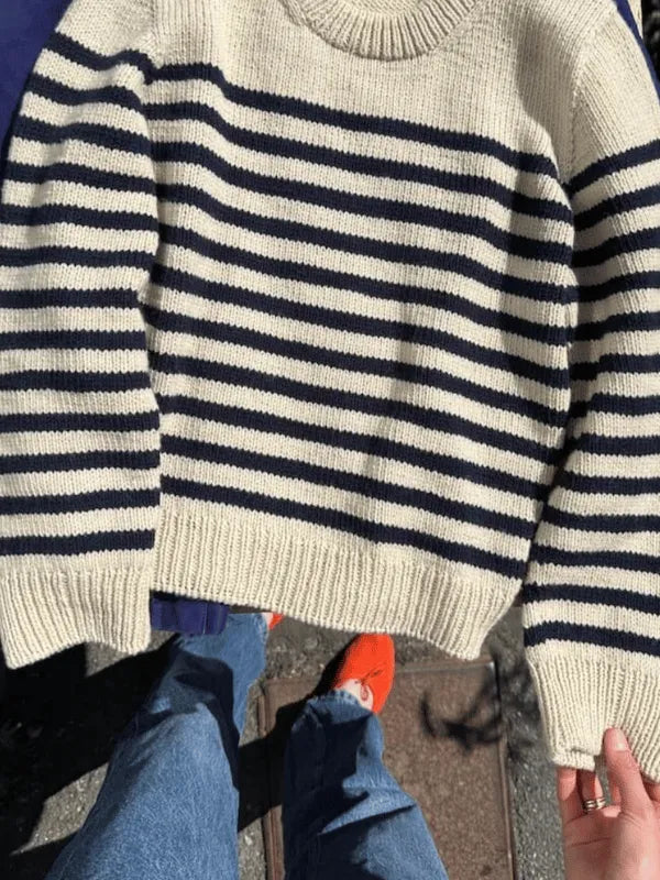 Petiteknit Lyon sweater neuleohje – WoolWomen